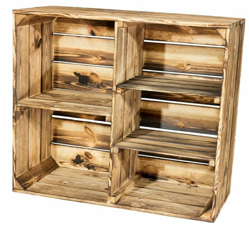 Regal Aus Holzkisten