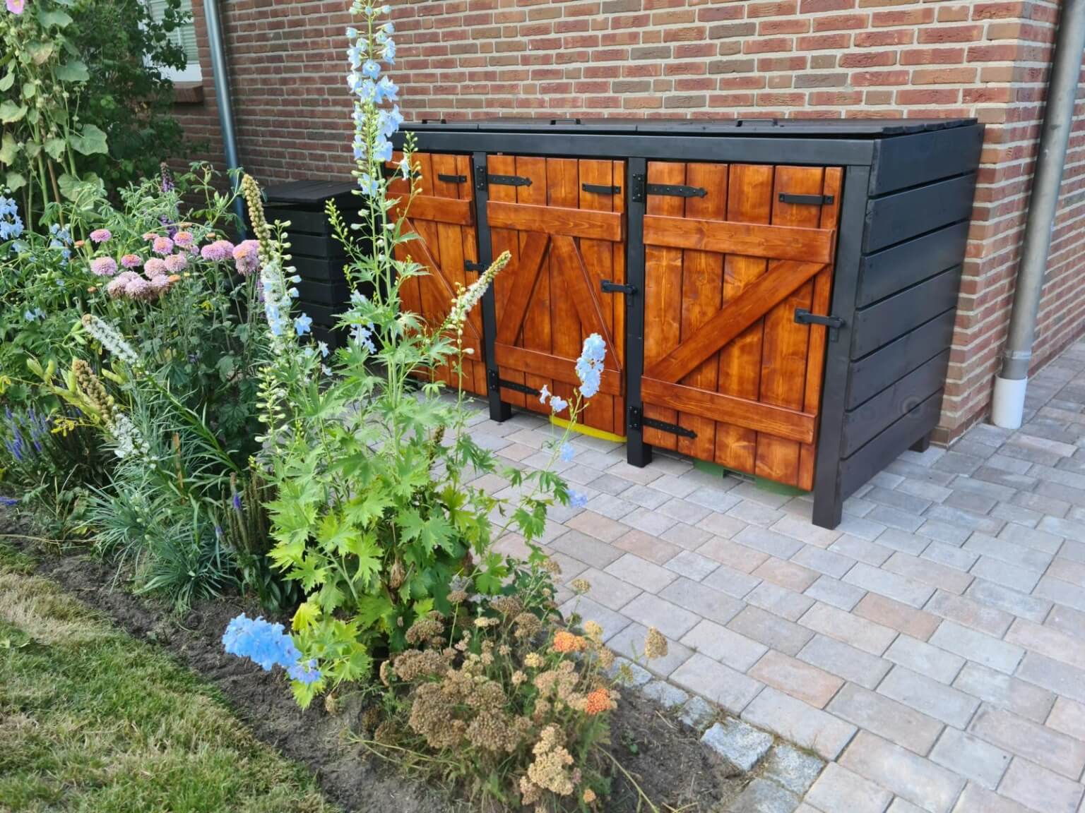 Luxus Mulltonnenbox 4 Tonnen Selber Bauen Bilder