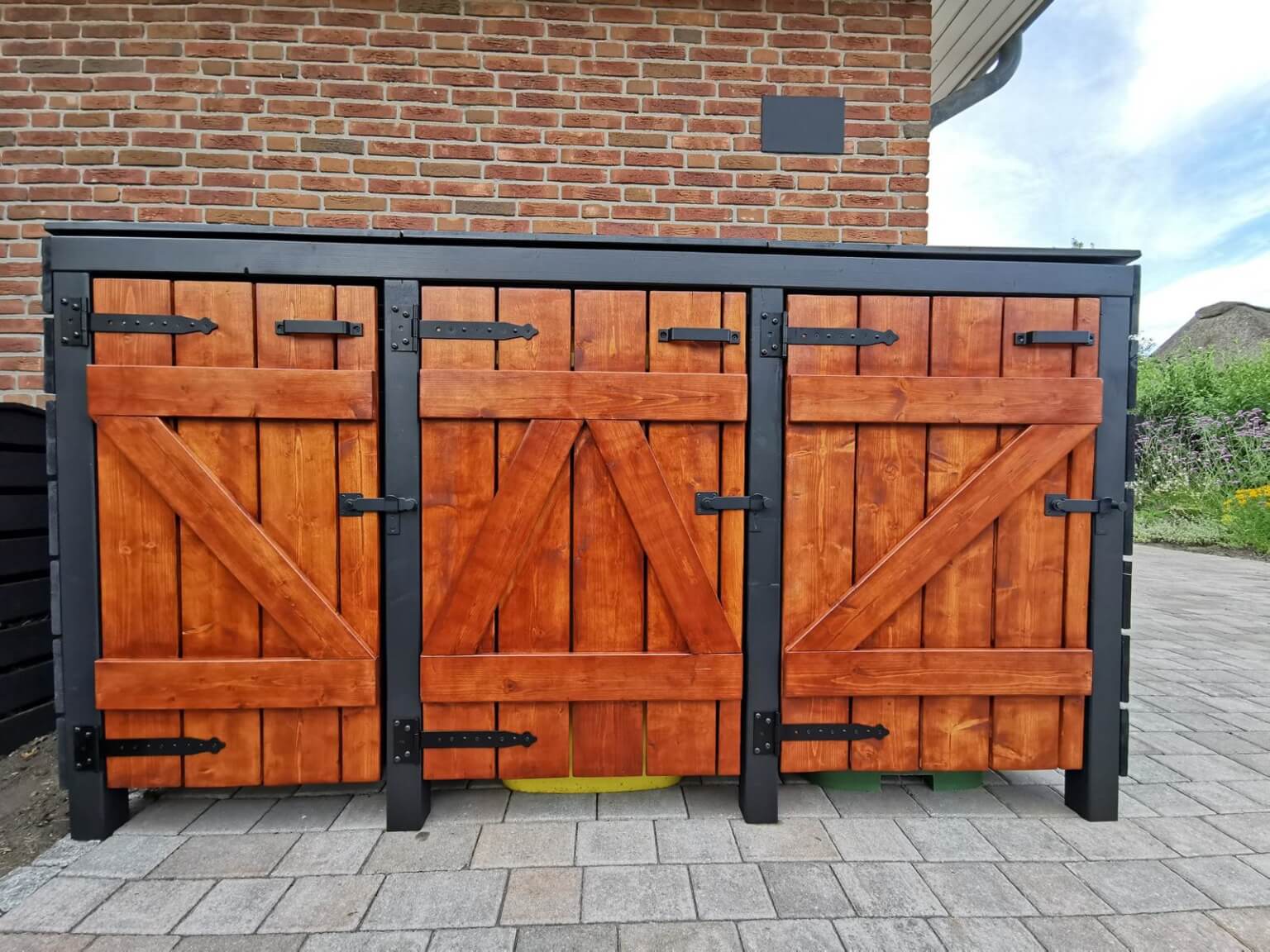 Luxus Mulltonnenbox 4 Tonnen Selber Bauen Bilder